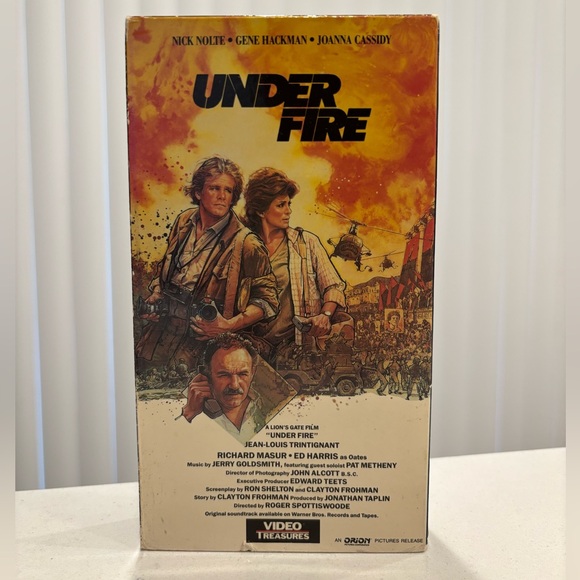 Media | Under Fire Vhs 1984 Nick Nolte Gene Hackman | Poshmark
